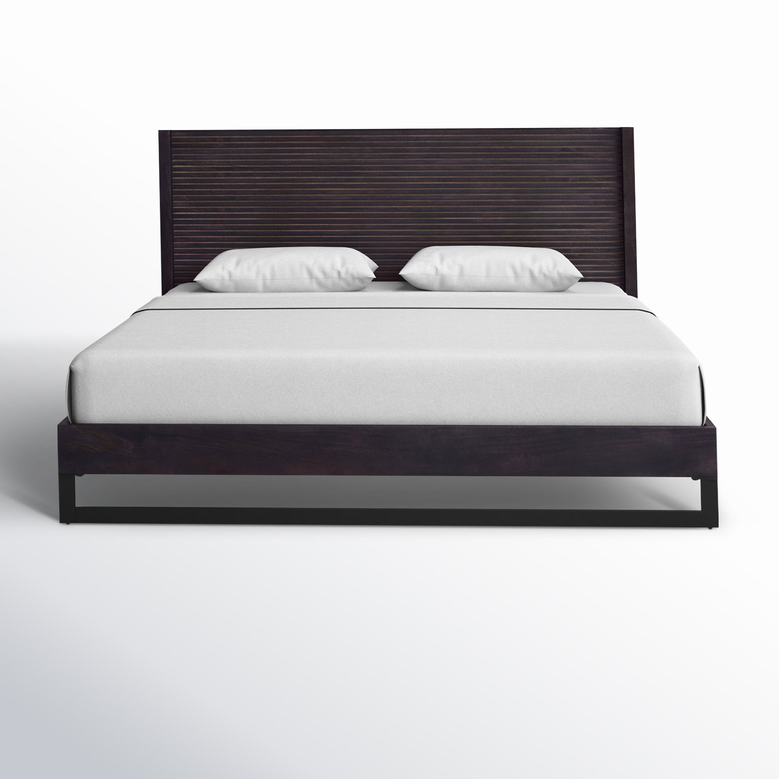 AllModern Terrance King Solid Wood Low Profile Platform Bed & Reviews ...