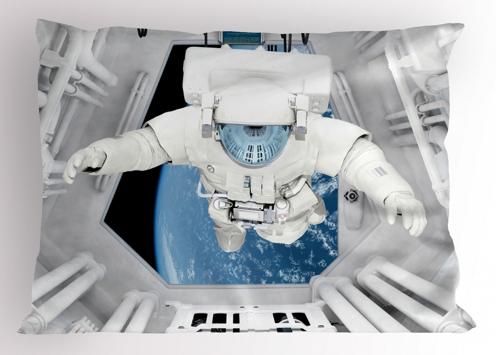 Ambesonne Spaceship Outer Space Sham | Wayfair