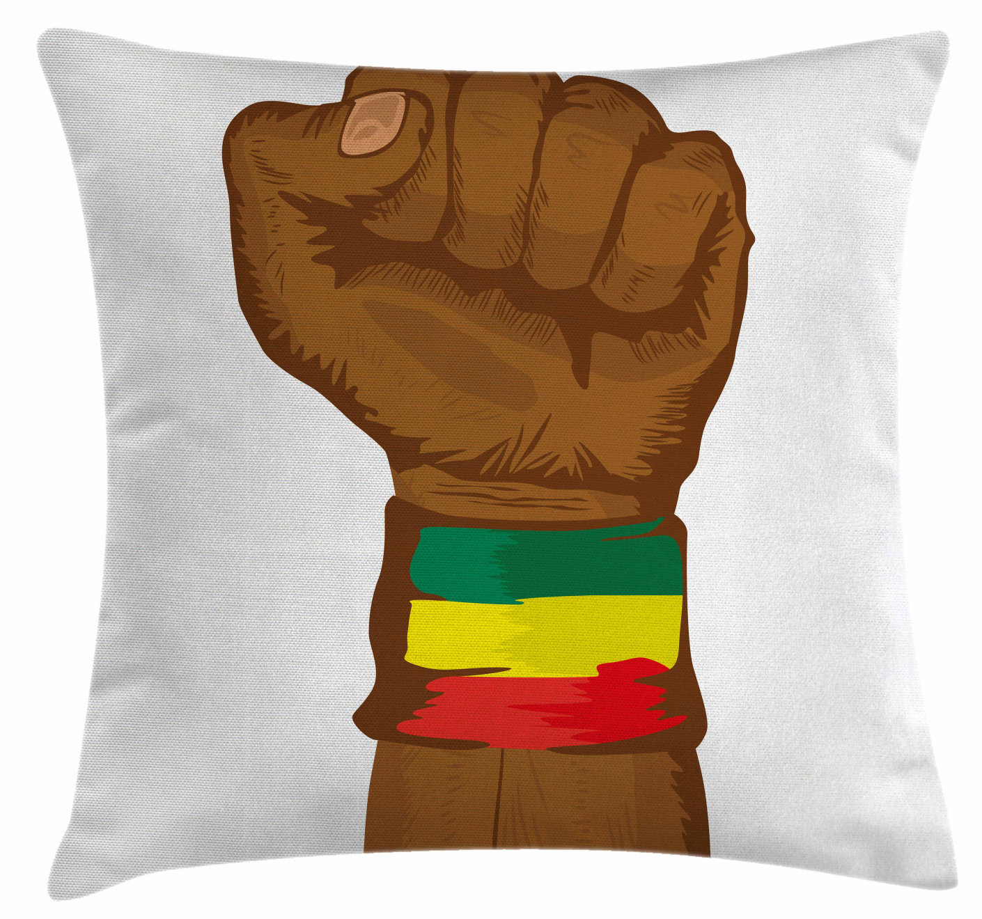 Ambesonne Rasta Indoor / Outdoor 40" Throw Pillow Cover | Wayfair