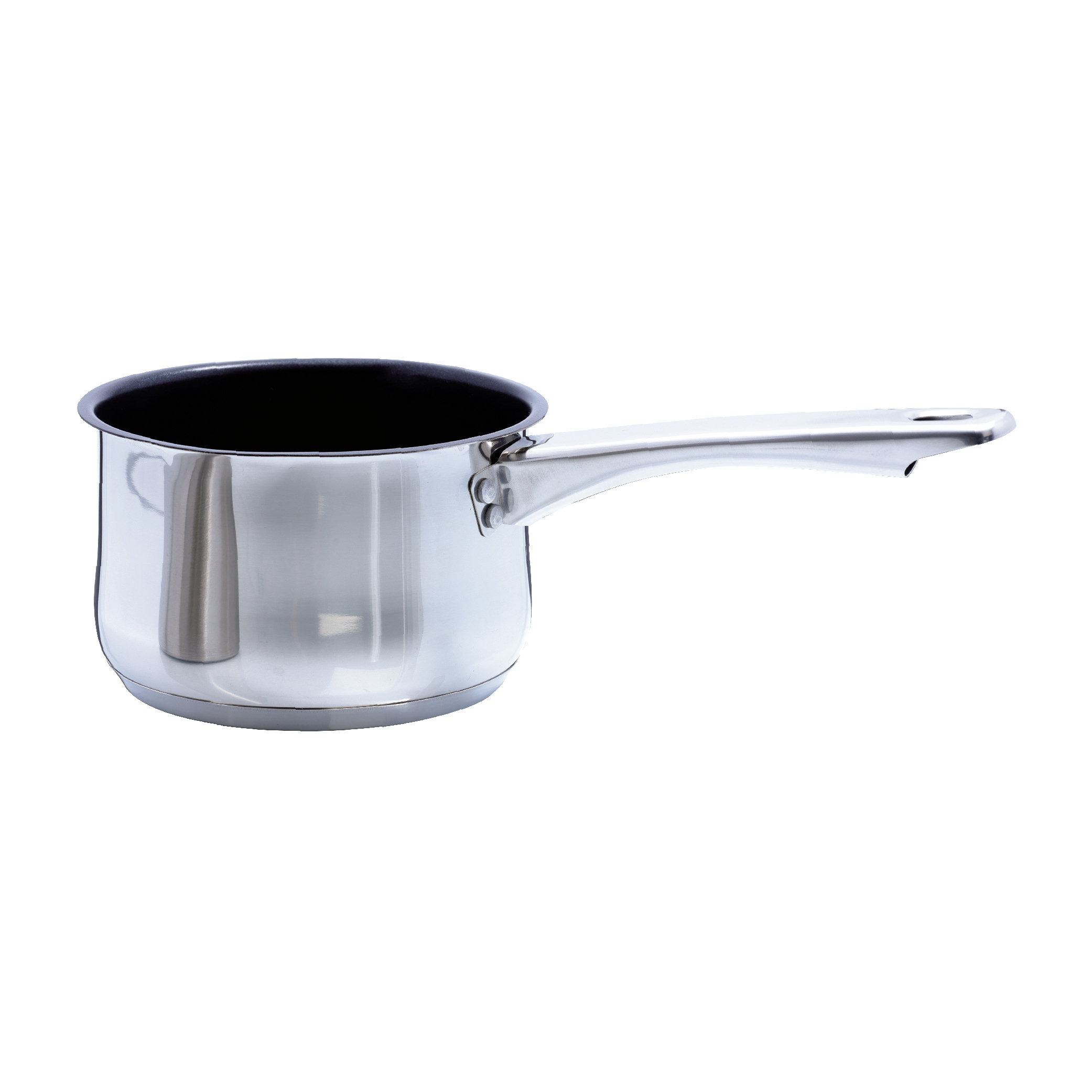 Buckingham Deep Induction Milk Pan with Double Pouring Lip Stainless ...