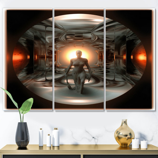 DesignArt A.I. Sci-Fi Dreams Of Singularity II " A.I. Sci-Fi Dreams Of ...