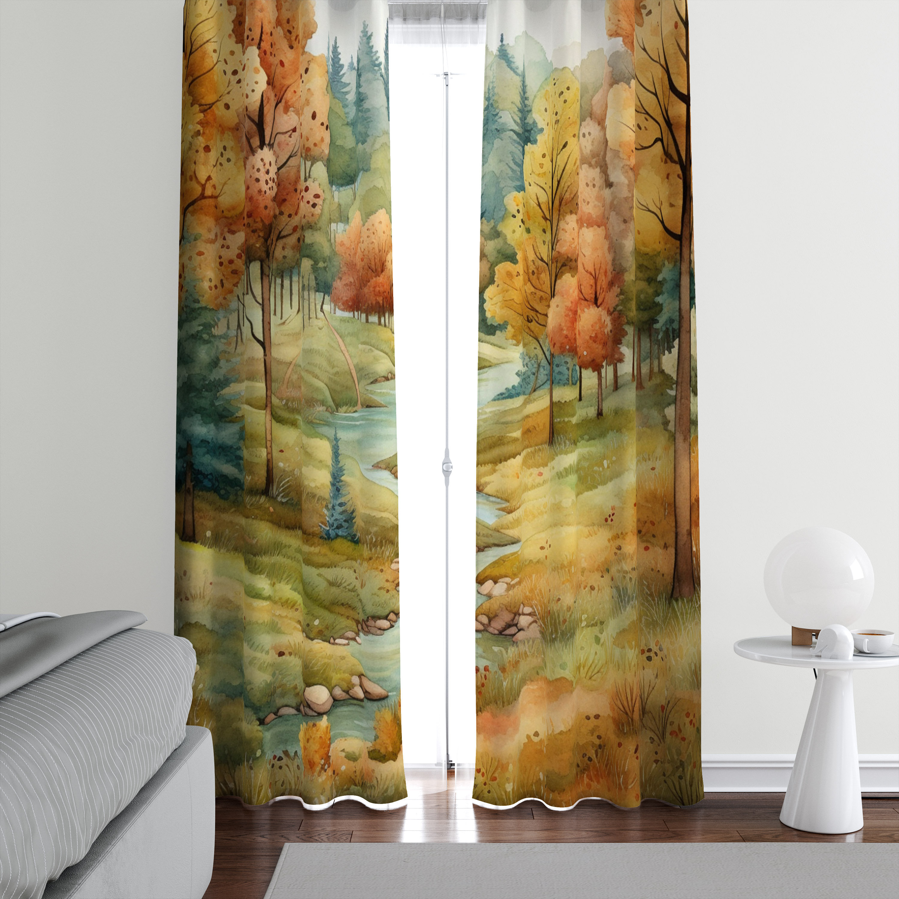 East Urban Home Andrenique Polyester Room Darkening Curtain Pair | Wayfair