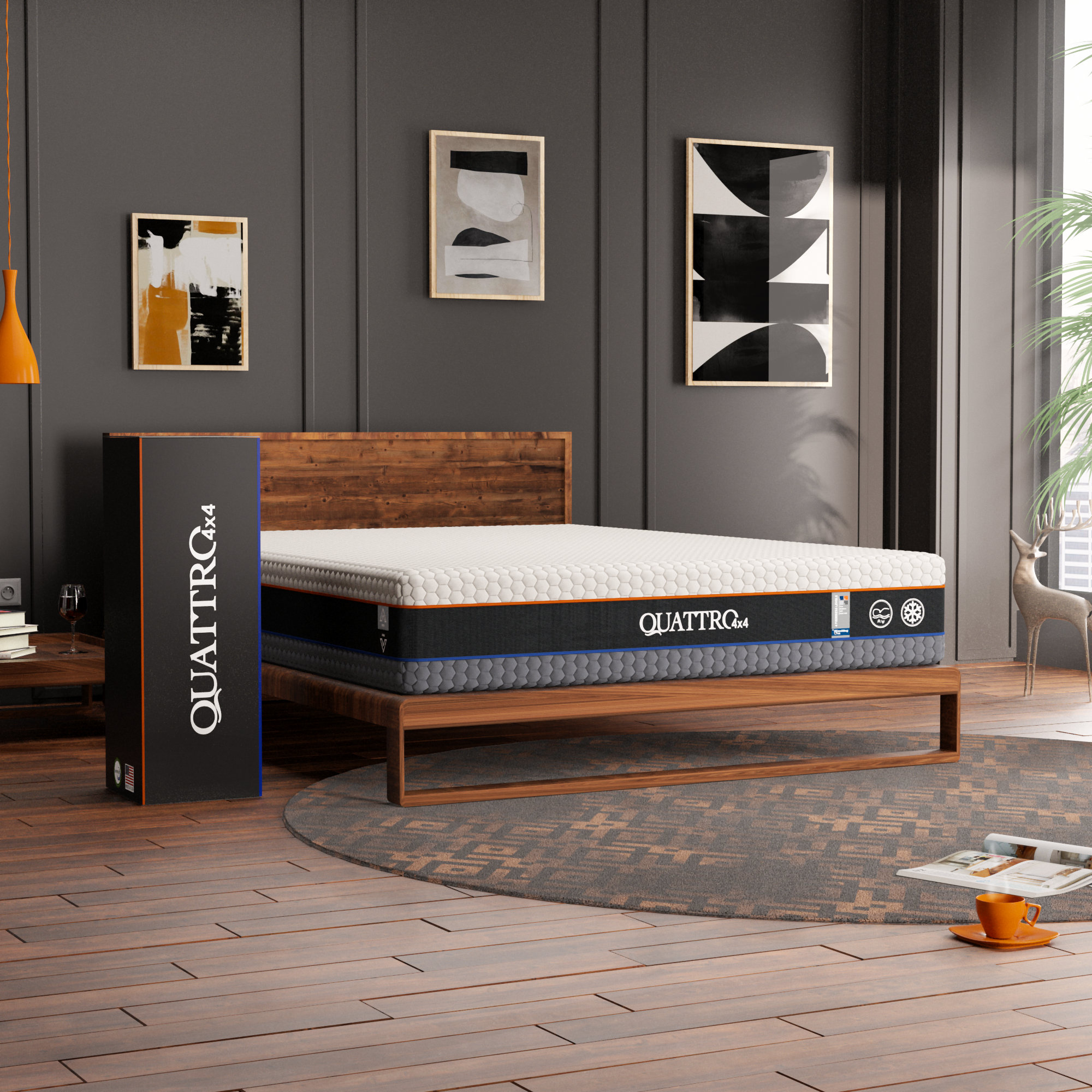 Alwyn Home Quattro 4x4 Original - Wayfair Canada