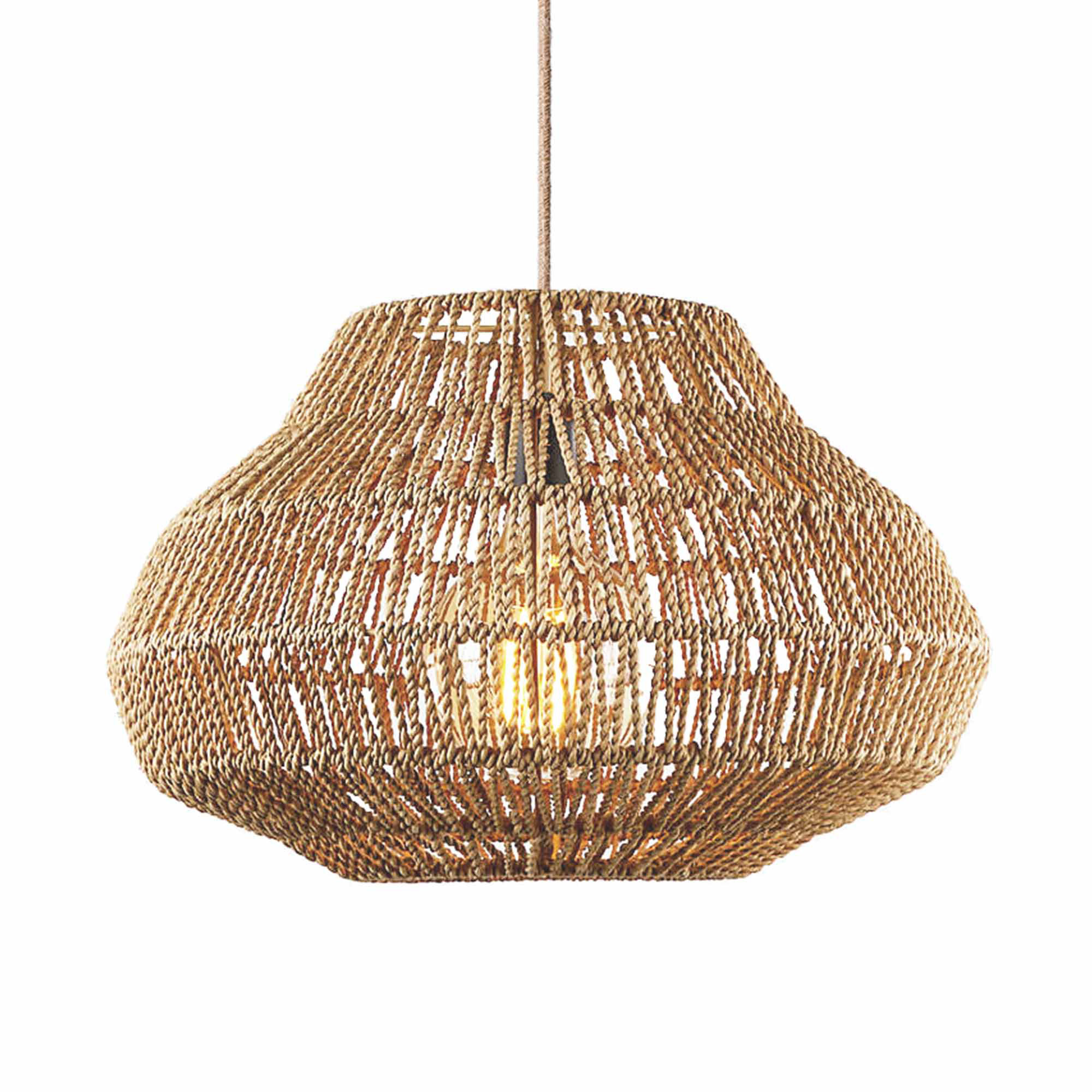 Bay Isle Home™ Cail Palm Fibers Pendant Light | Wayfair