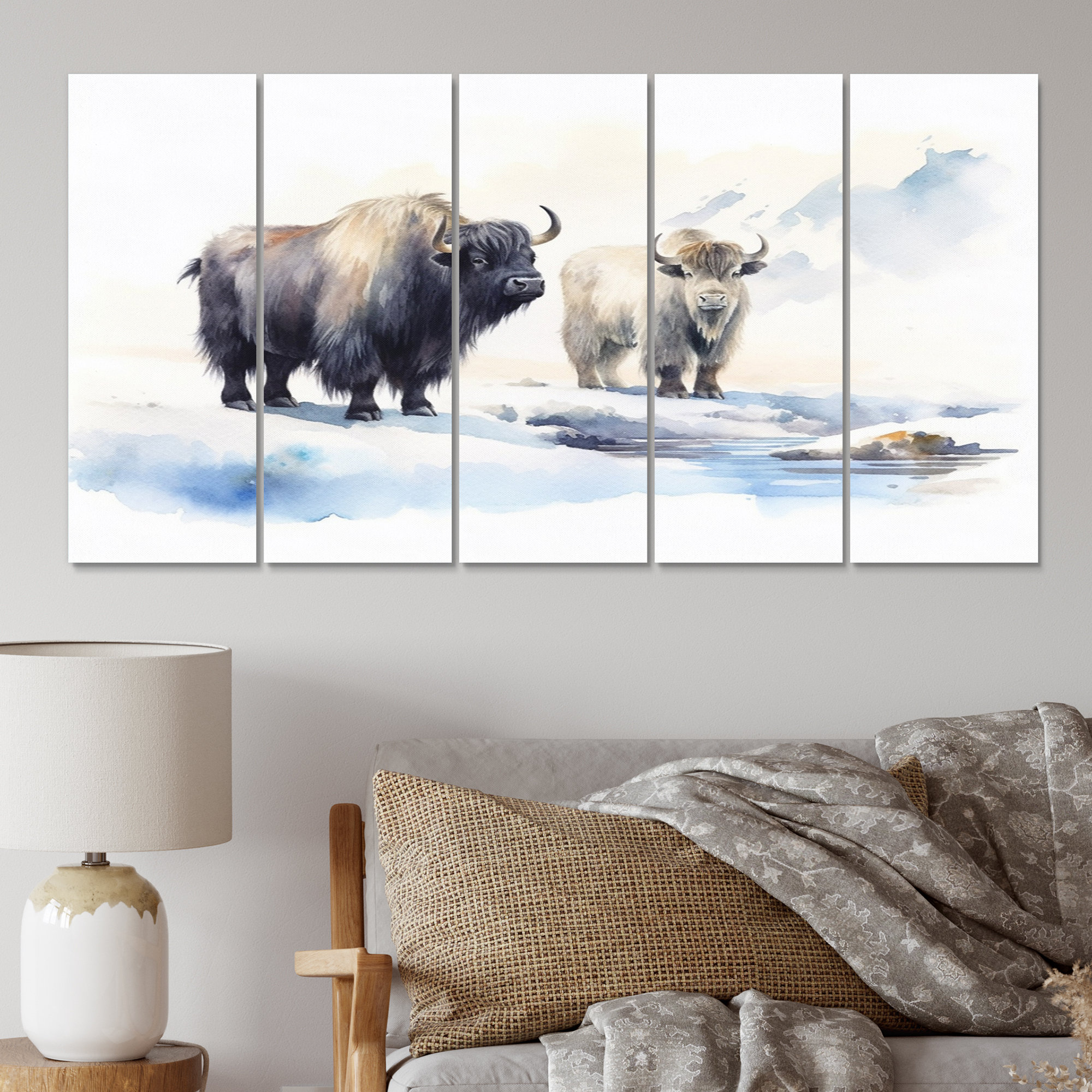 Union Rustic Rustic Animals Wall Decor on Metal | Wayfair