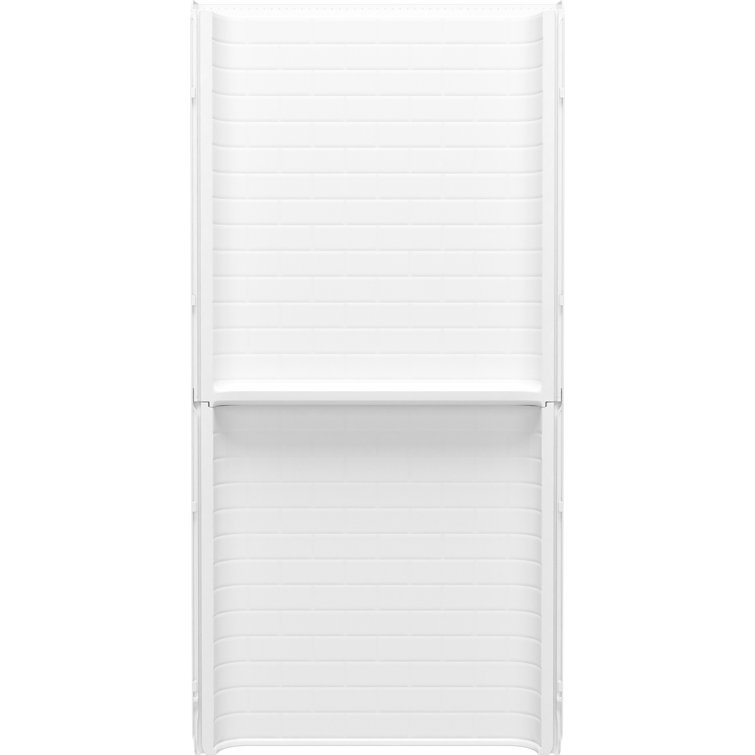 Sterling by Kohler Traverse® 0'' W 36'' D 72.5'' H Solid Vikrell Wall ...