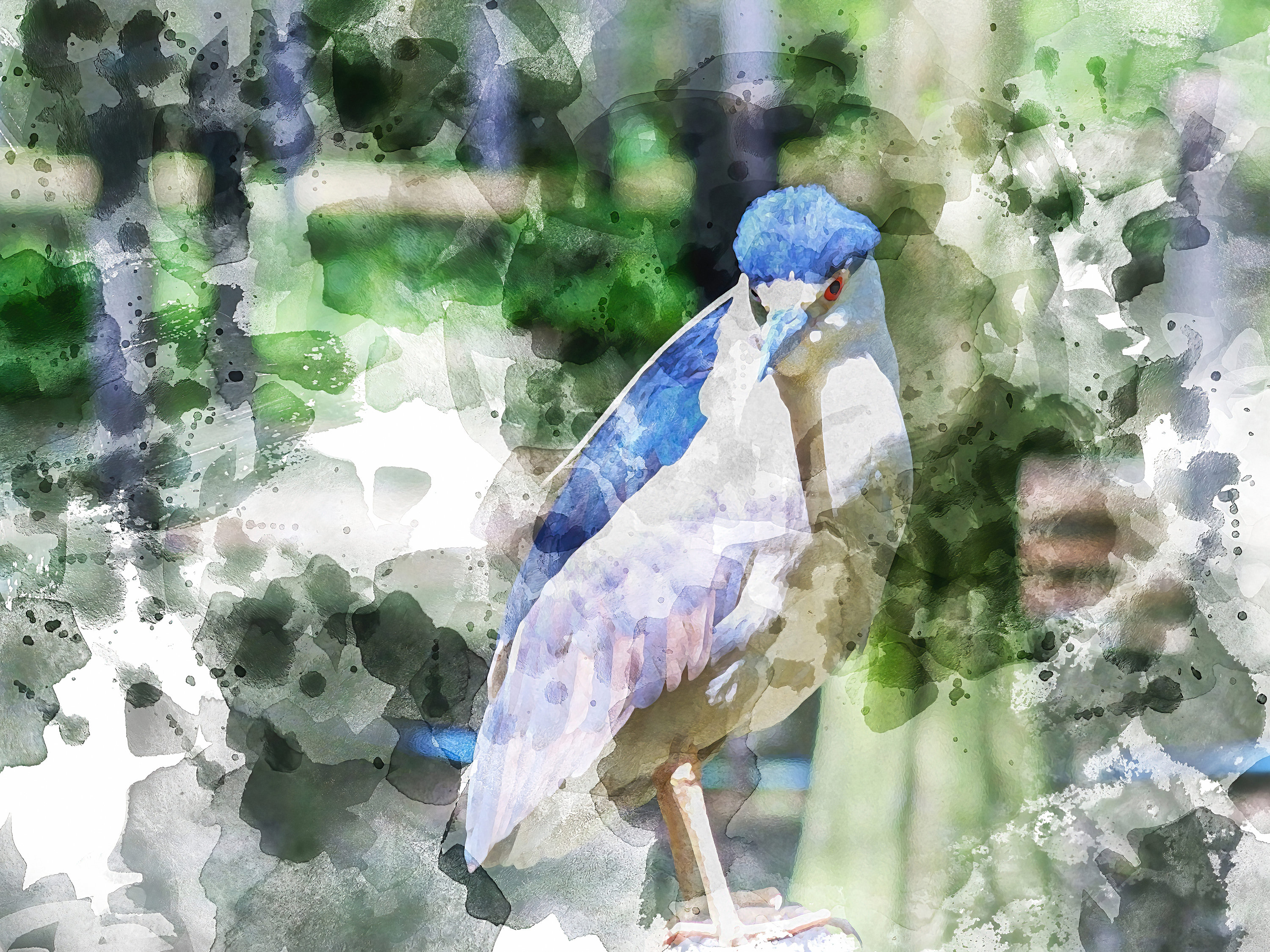 Wrought Studio™ Betzhy Blue Bird II by Chamira Young | Wayfair