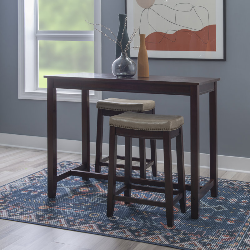 Lark Manor Arlyce 4 - Person Bar Height Dining Set & Reviews | Wayfair