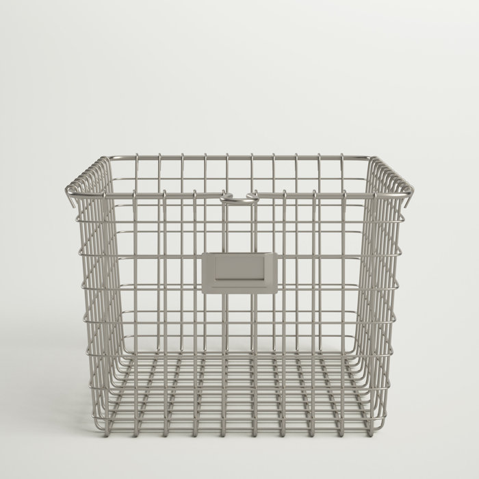 Dotted Line™ Albie Metal/Wire Basket & Reviews | Wayfair