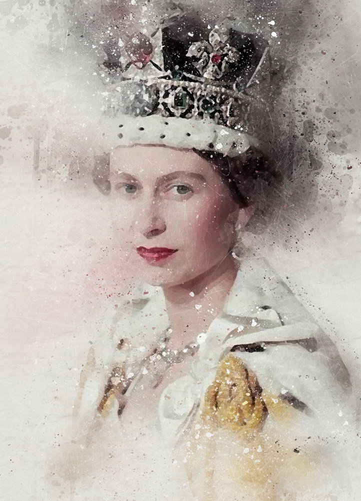 House of Hampton Coronation Day Watercolor by Stephen Chambers ...