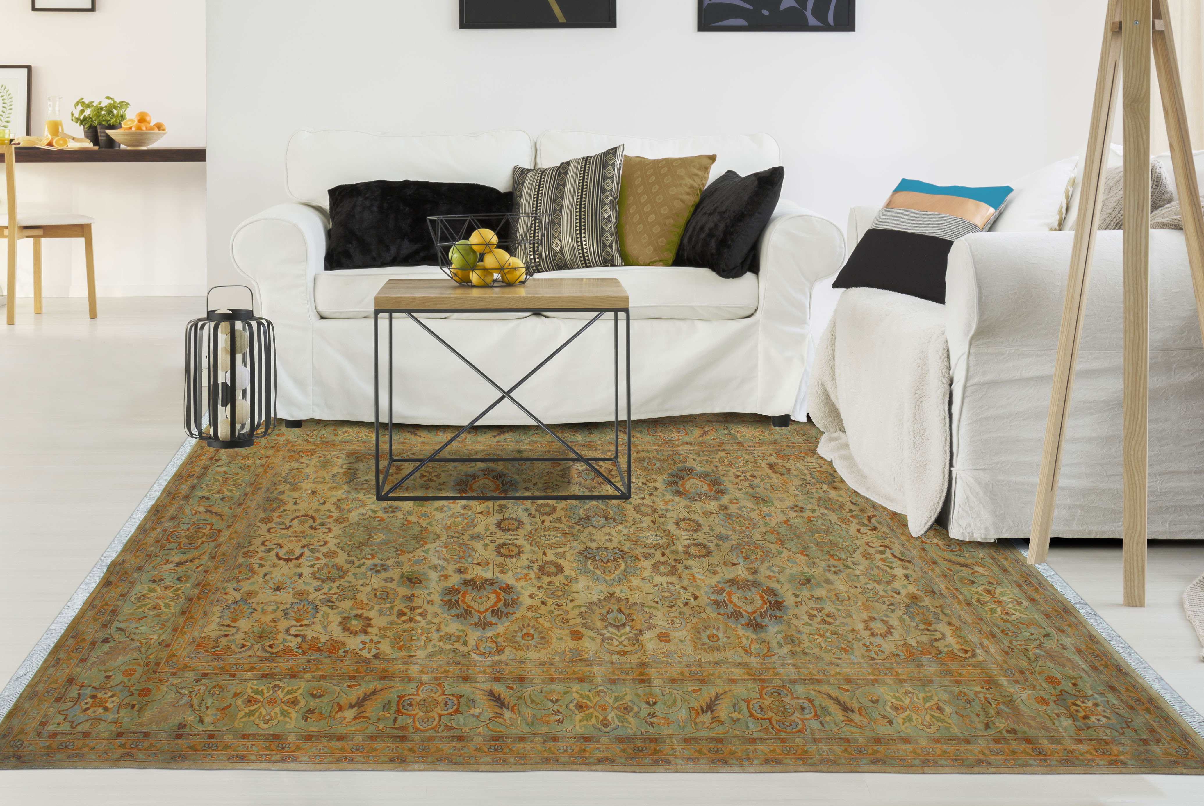 Isabelline Pak-Persian Doralis Beige Rug | Wayfair