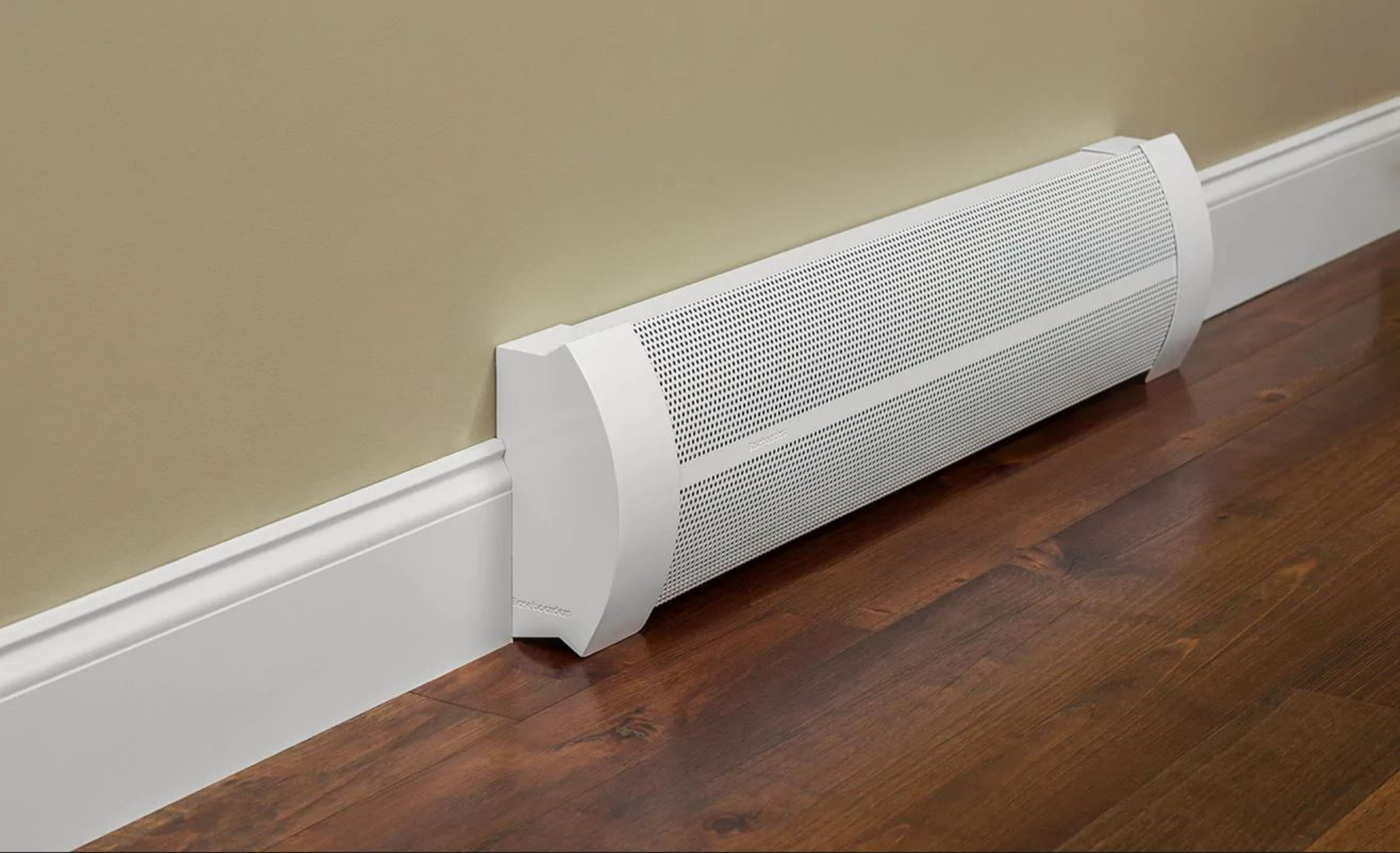 Baseboarders Elliptus Series Steel Easy Slip-On Baseboard Heater Cover ...