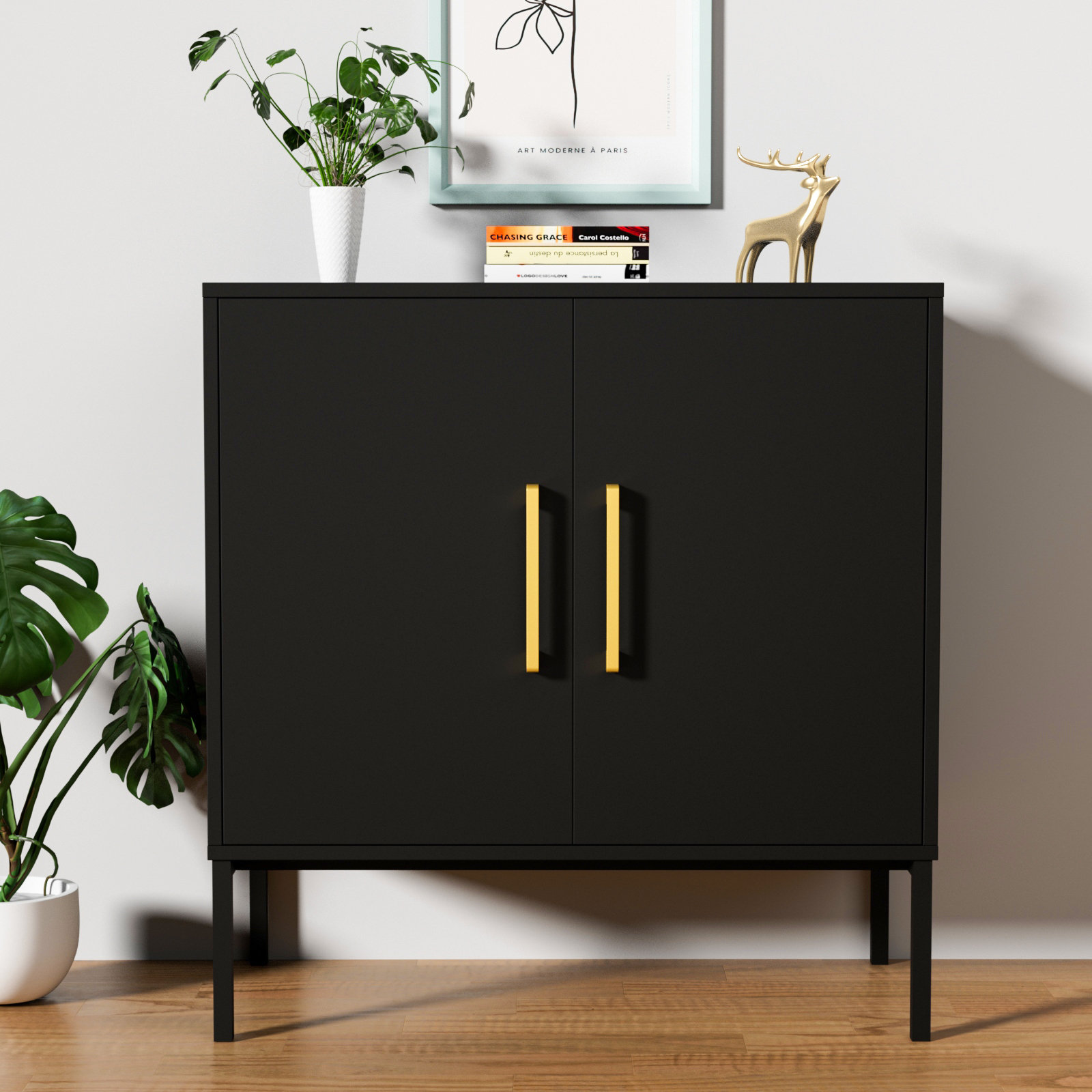 Mercer41 Myroslav Accent Cabinet & Reviews | Wayfair