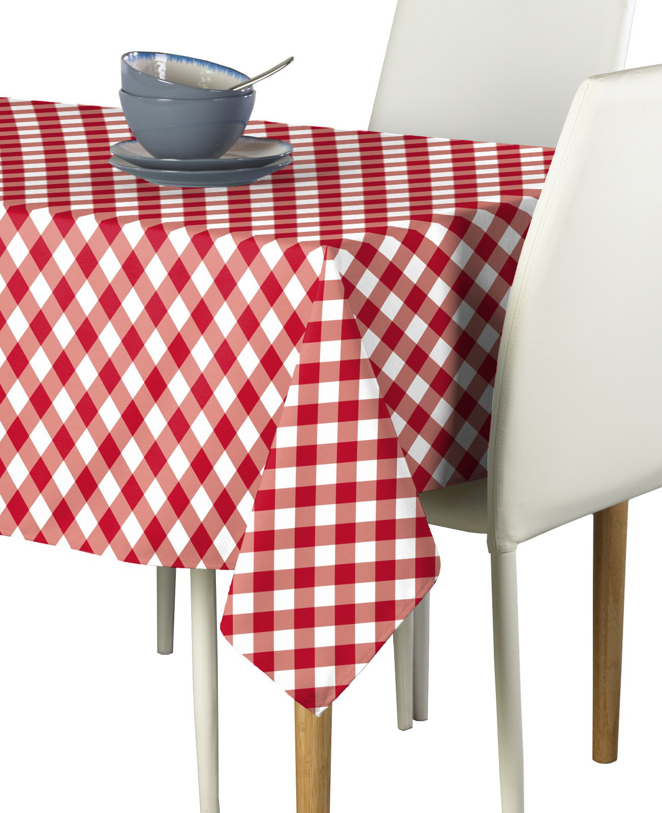 East Urban Home Chansler Gingham Check Tablecloth | Wayfair