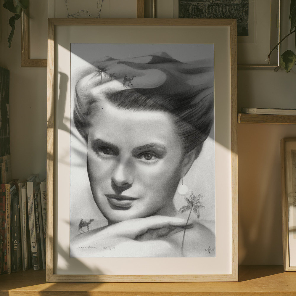 Happy Larry Sans Titre - 10-06-16 (Ingrid Bergman) | Wayfair.co.uk