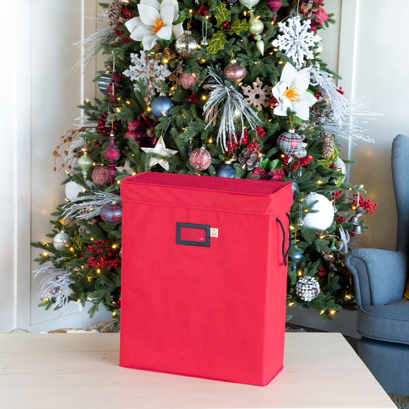The Holiday Aisle® Gift Bag Organizer & Tissue Paper Storage Box ...