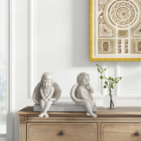 Design Toscano Angel of Contemplation Statue & Reviews | Wayfair