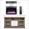 Symple Stuff Electric Fireplace Insert, 23 Inch Ultra Thin with ...