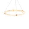 Modern Forms Clique 1 - Light Aged Brass LED Pendant With Alabaster ...