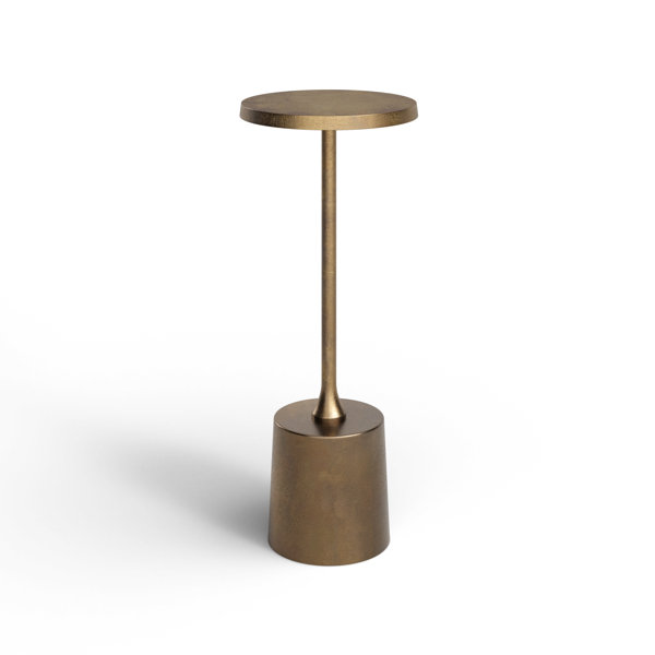 AllModern Element Pedestal End Table & Reviews | Wayfair