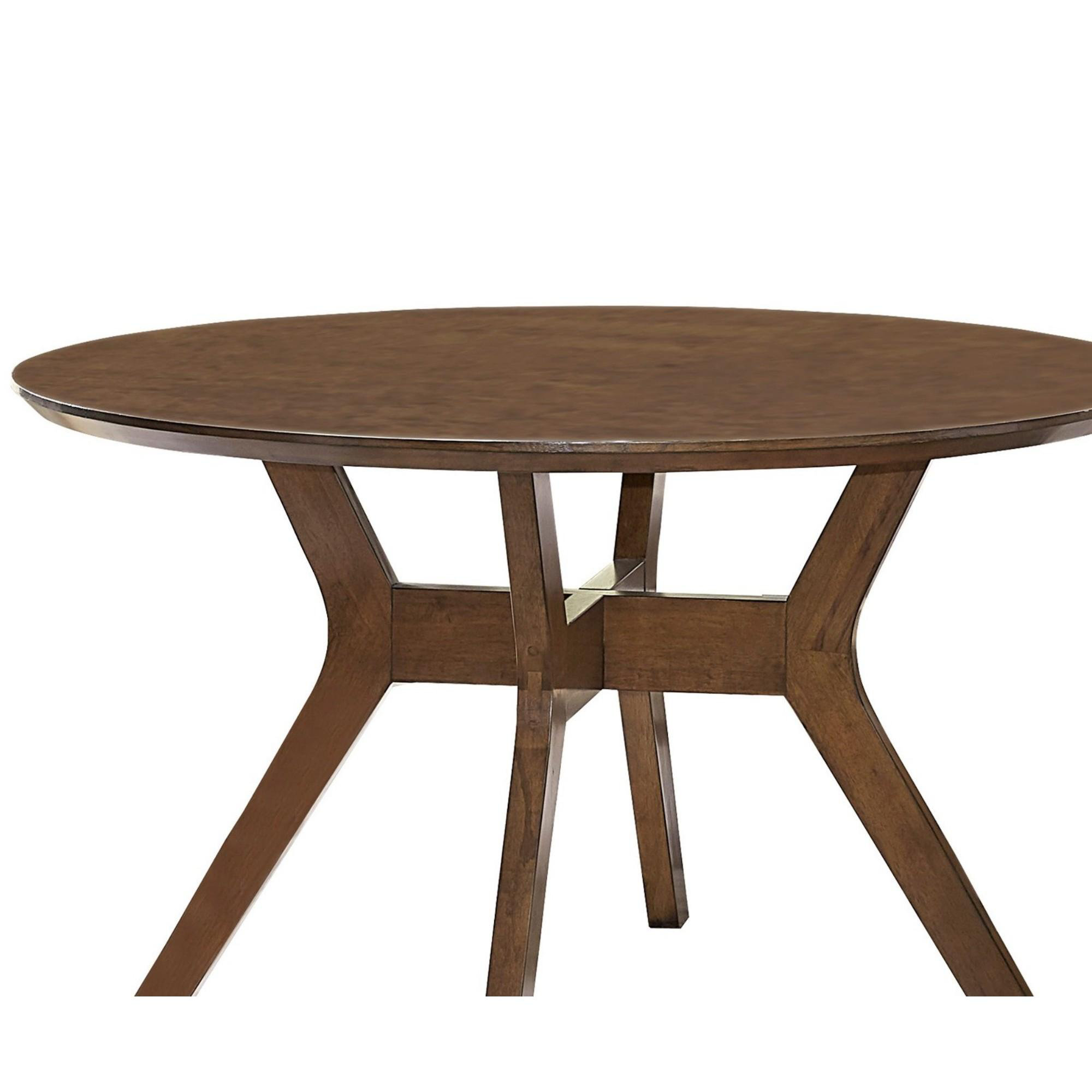 Dakota Fields Classic Light Oak Finish 52-inch Round Dinng Table | Wayfair
