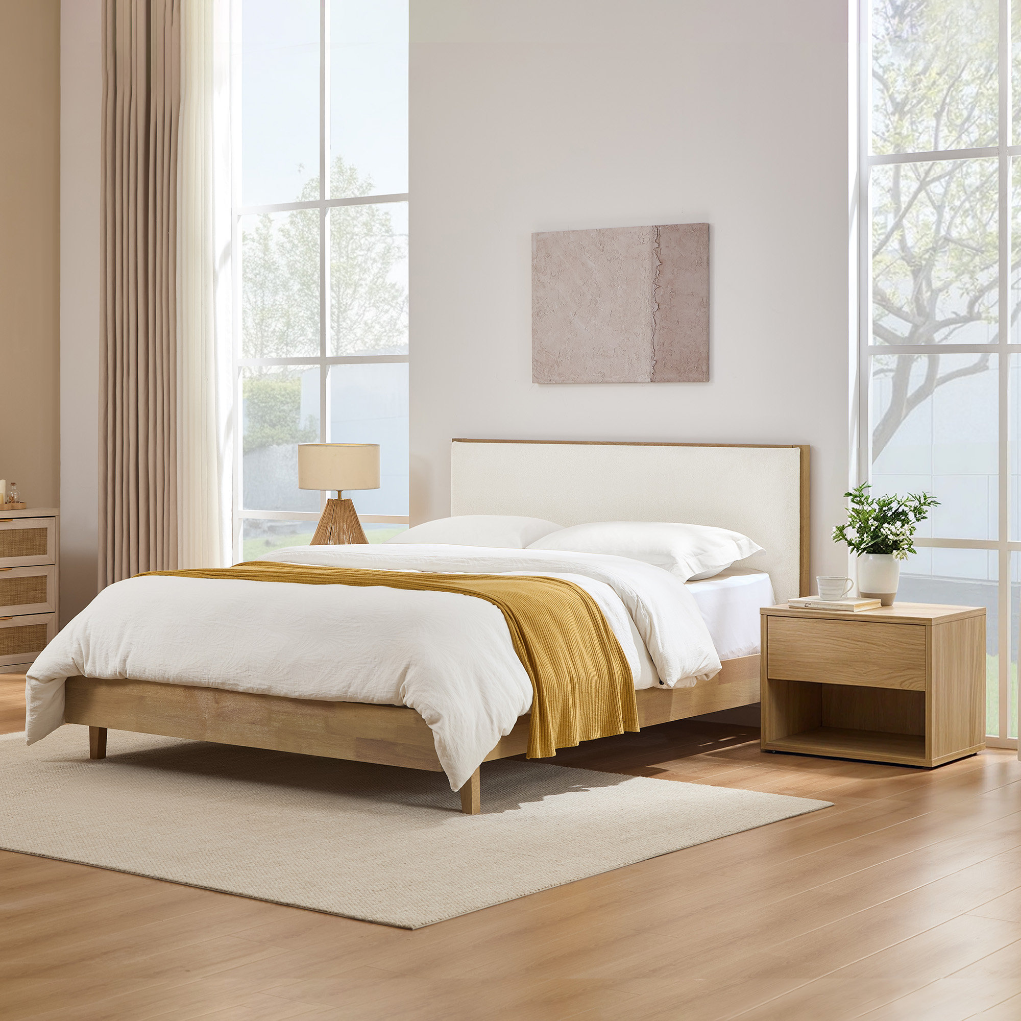 Latitude Run® Rezana 3- Piece Bedroom Set & Reviews | Wayfair