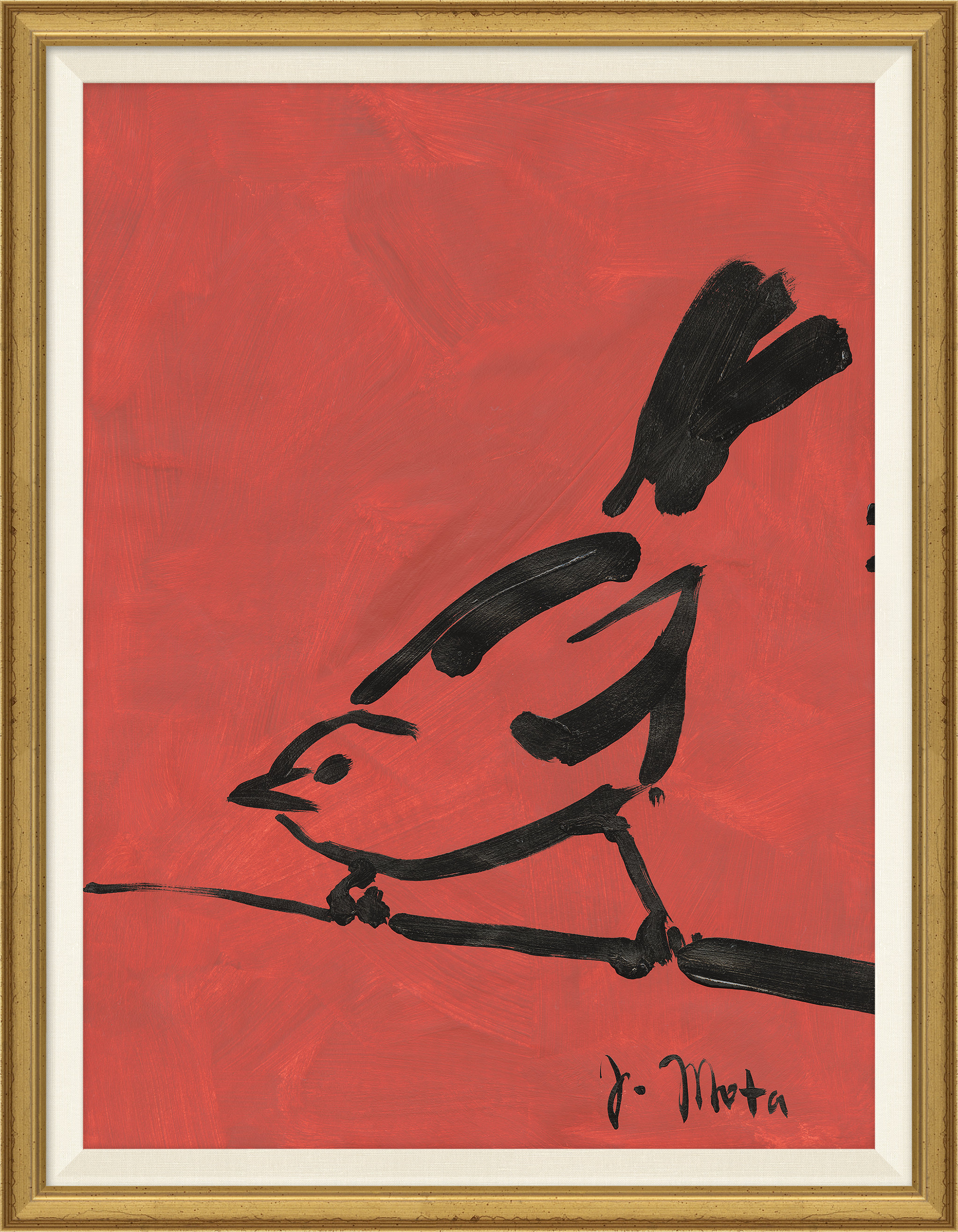 Soicher Marin Bird Series VIII - Picture Frame Painting | Wayfair