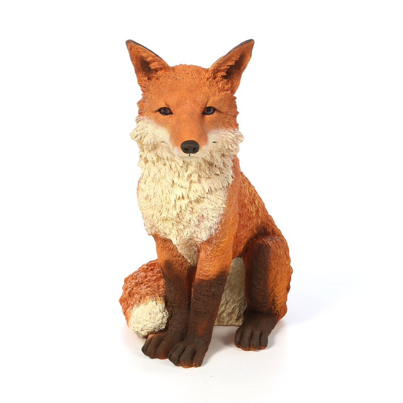 Design Toscano Simon The Fox Garden Statue & Reviews | Wayfair
