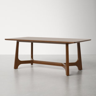 Fischer 71'' Ash Solid Wood Dining Table | AllModern
