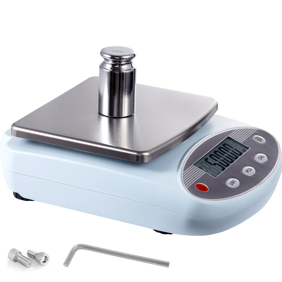 VEVOR Analytical Balance Lab Scale 2000g x 0.01g 13 Units Conversion ...