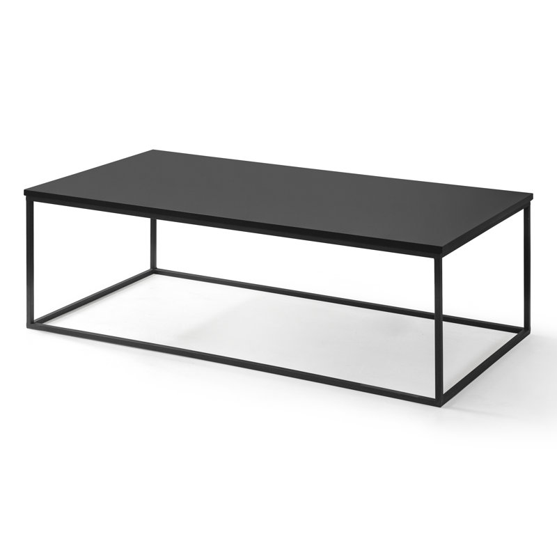17 Stories Viarra Momento Modern Rectangular Frame Coffee Table | Wayfair