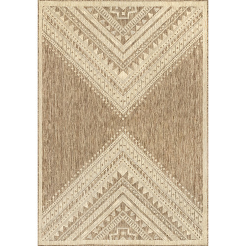 Ivory & Cream Outdoor Rugs You'll Love | Wayfair