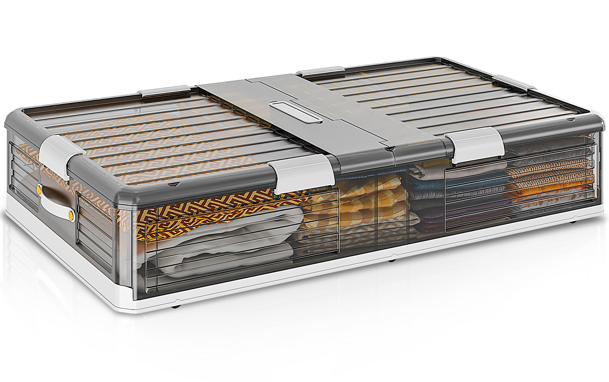 Rebrilliant Storage Bin Under Bed Storage Containers Stackable Underbed ...