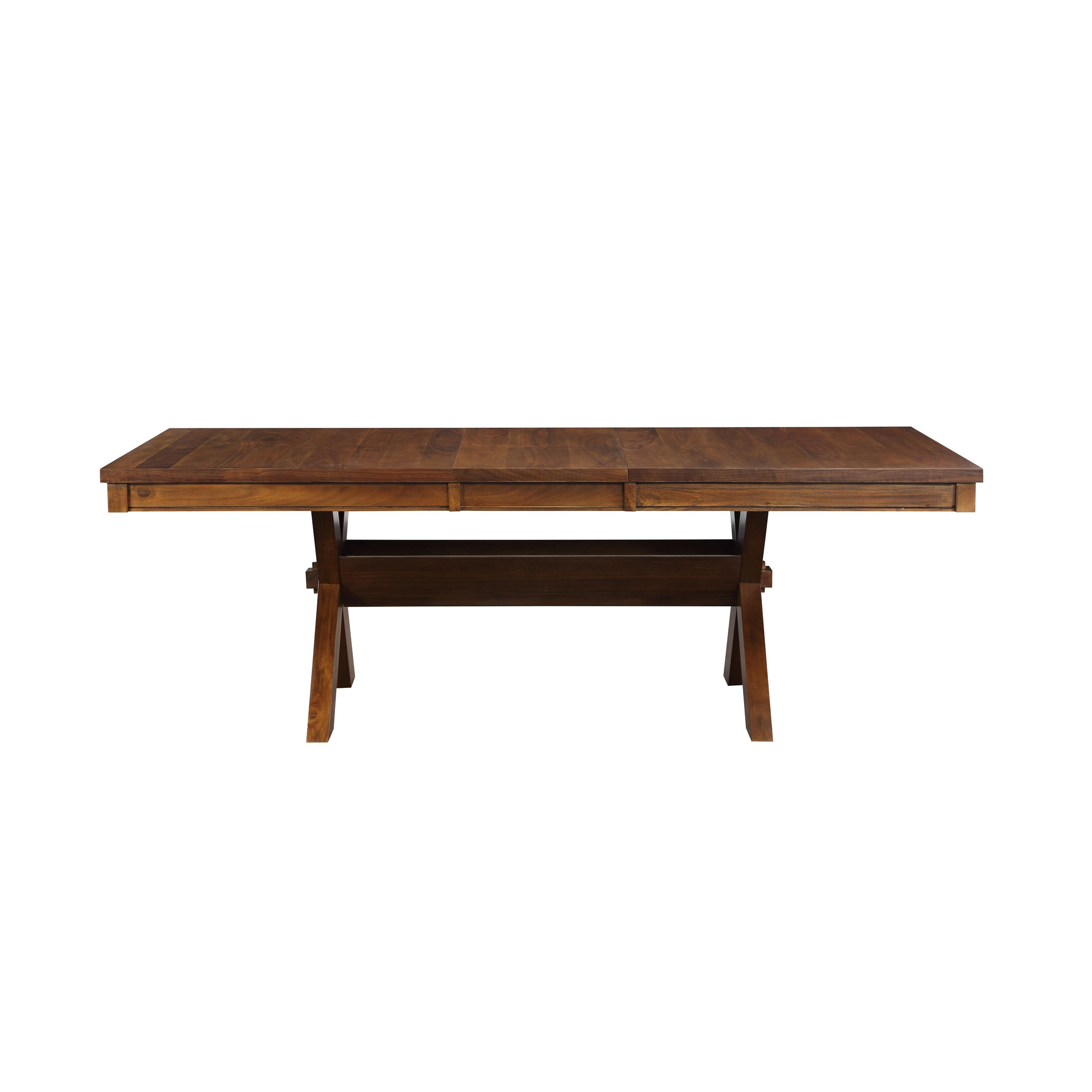 Gracie Oaks Apollo Elegant Walnut Finish Dining Table (w/1 Butterfly ...