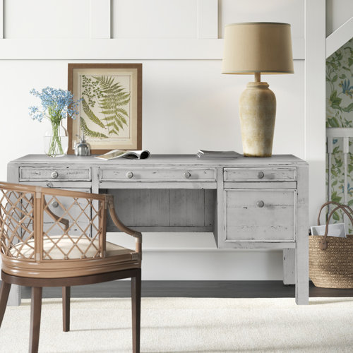 Farmhouse & Rustic White Desks | Birch Lane