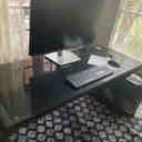 Ebern Designs Onawa 55.1'' W Rectangle Writing Desk & Reviews | Wayfair