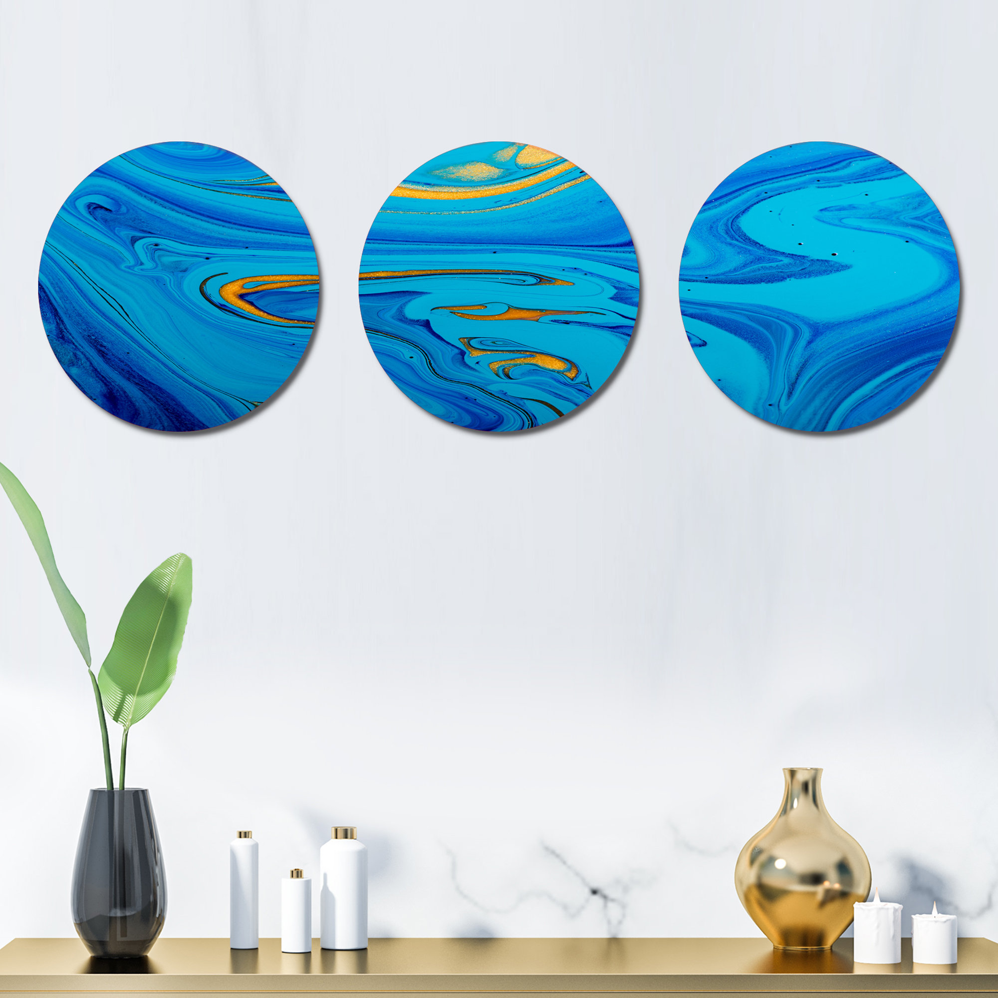 Design Art 3 Piece Wall Décor Set | Wayfair