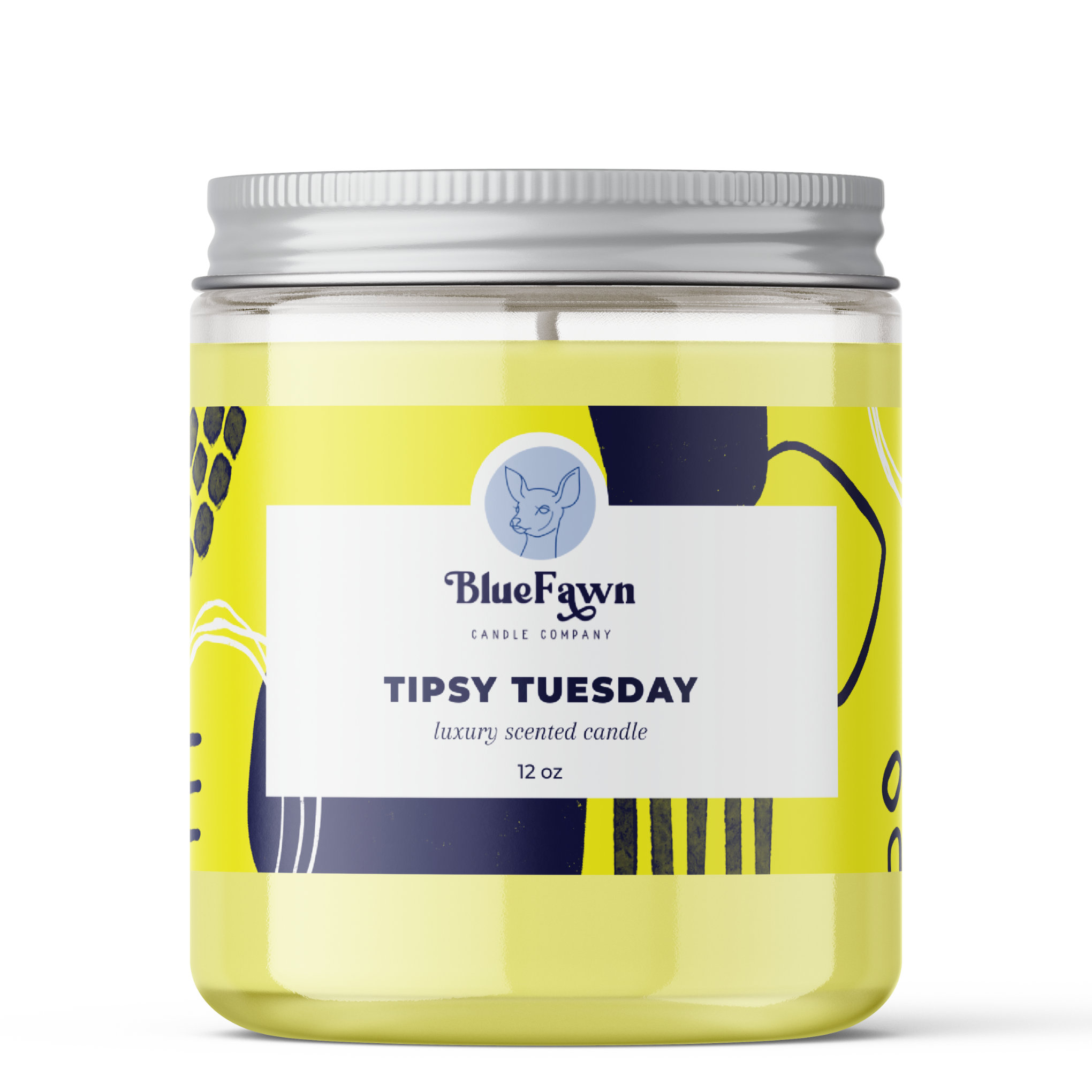 Blue Fawn Candle Company Tipsy Tuesday Scented Jar Candle | Wayfair
