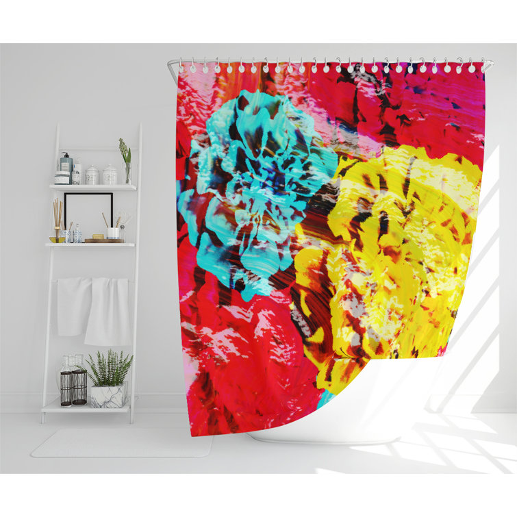 Ebern Designs Dimitrin Polyester Shower Curtain Set | Wayfair.co.uk