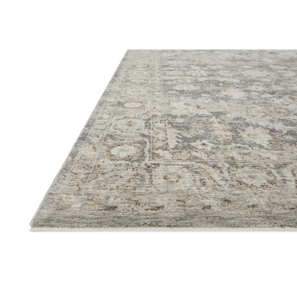 Amber Lewis x Loloi Honora Slate / Beige Area Rug & Reviews | Wayfair