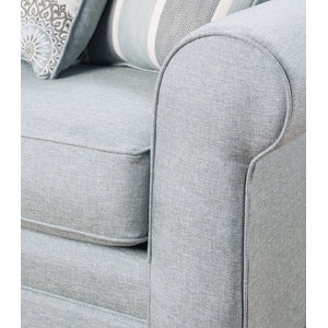 Sand & Stable Aurora 88" Rolled Arm Sofa with Reversible Cushions ...