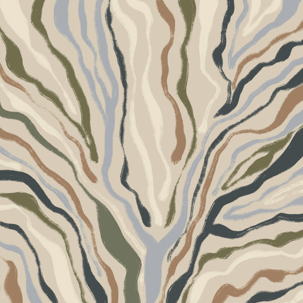Orren Ellis " Rivers Topographic Map " by Alisa Galitsyna Painting ...