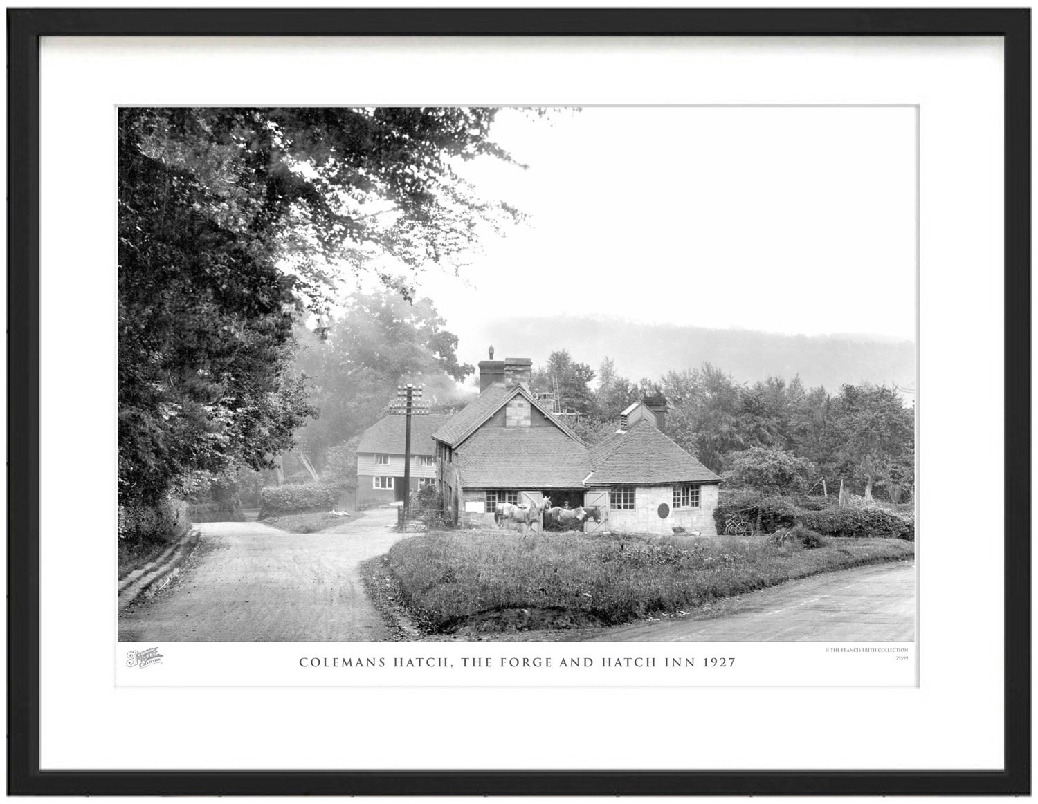 The Francis Frith Collection 'Colemans Hatch, the Forge and Hatch Inn ...