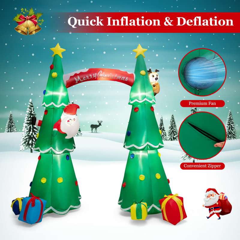The Holiday Aisle® Christmas Inflatable & Reviews | Wayfair