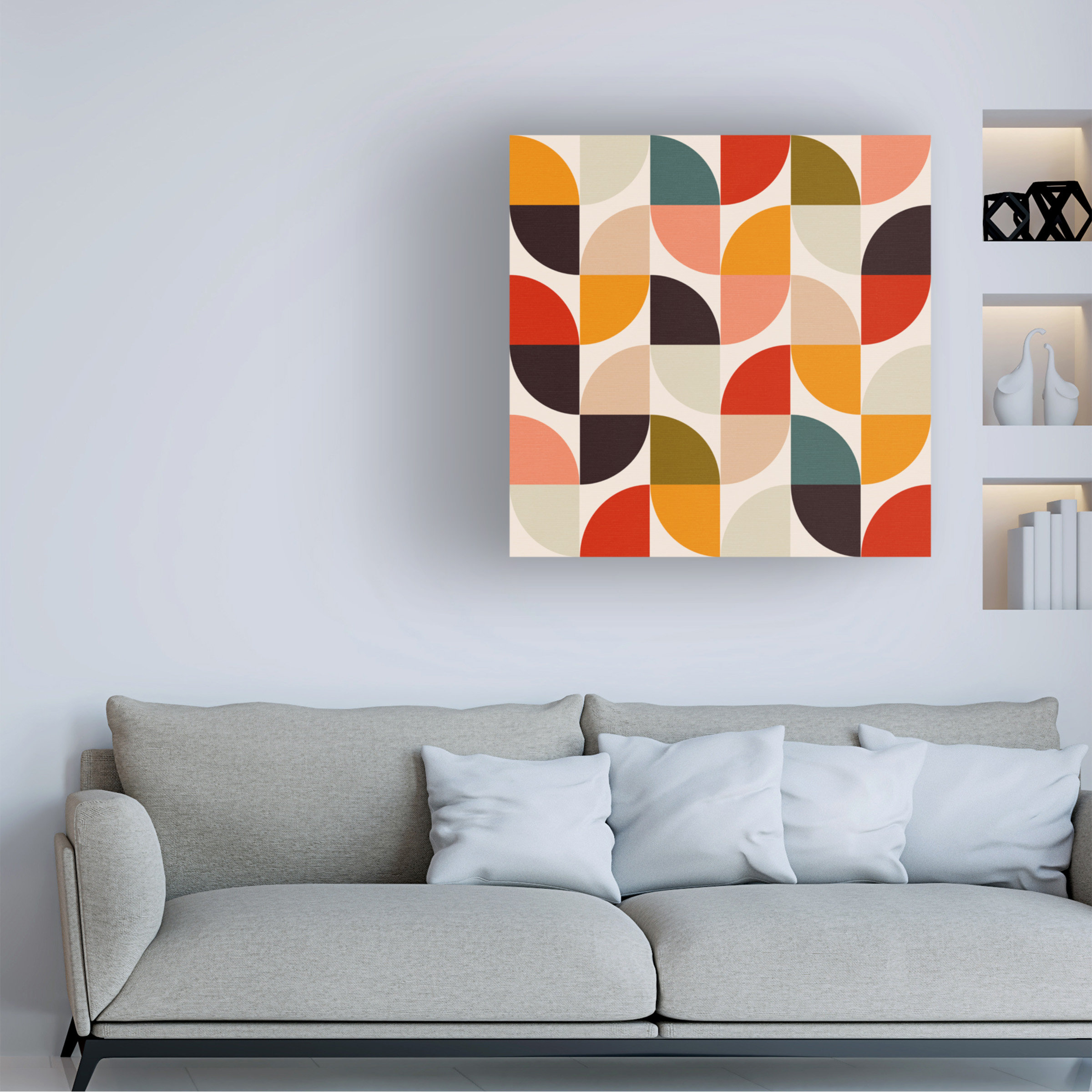 Trademark Fine Art Ana Rut Bre Bauhaus New2 Fy 2 Kopie Canvas Art | Wayfair