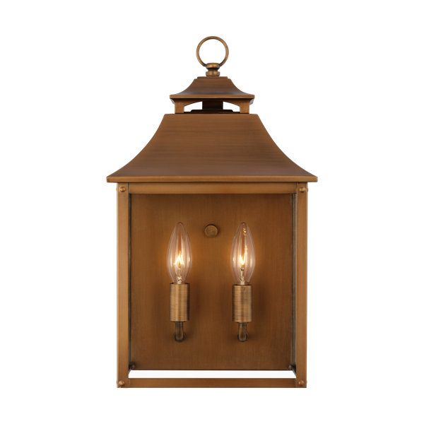 Visual Comfort Studio Galena 2 - Light Outdoor Wall Lantern | Perigold