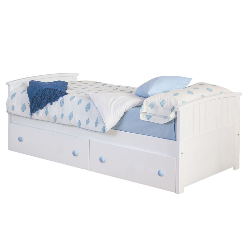 Harriet Bee Geddes Bed Frame with Drawer | Wayfair.co.uk