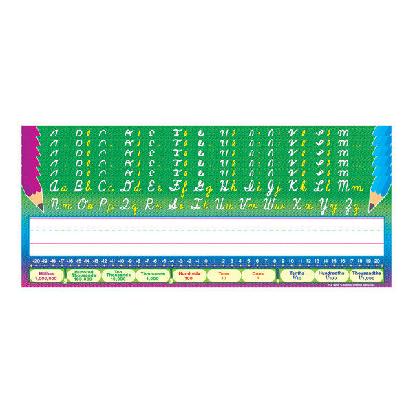 Teacher Created Resources Cursive Writing Name Plates | Wayfair