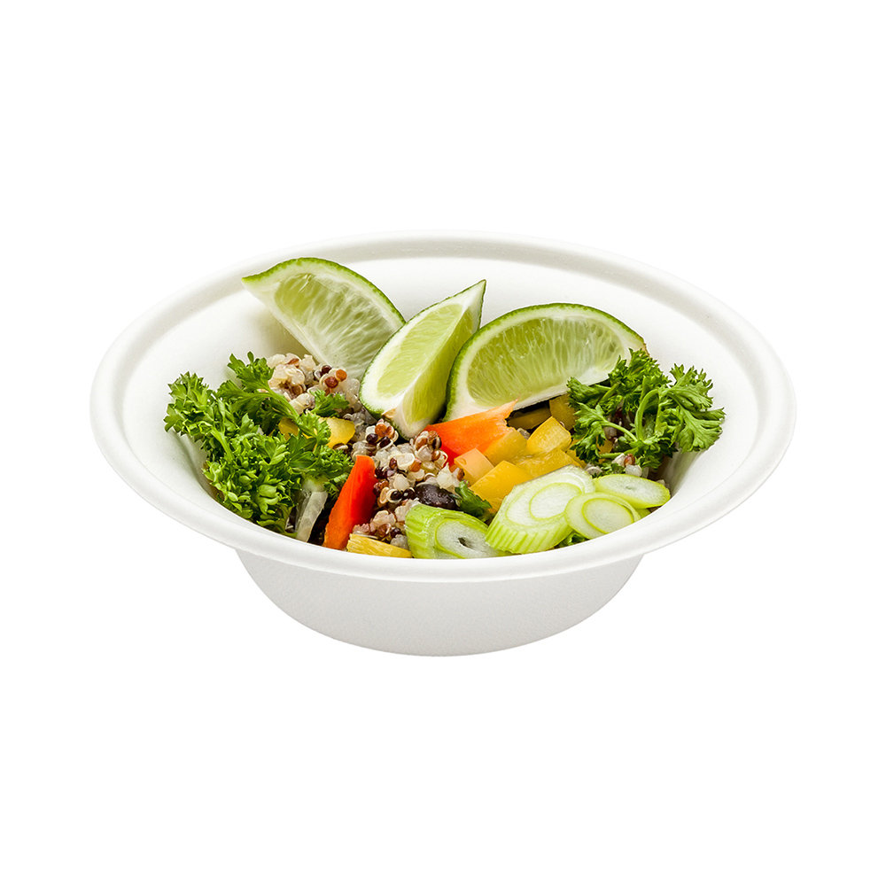 Restaurantware-Pulp Tek 11.5 Ounce Disposable Rice Bowls, 100 Microwave ...