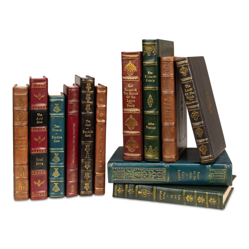 Sarreid Ltd 12 Piece Rebound Decorative Book Set & Reviews | Perigold